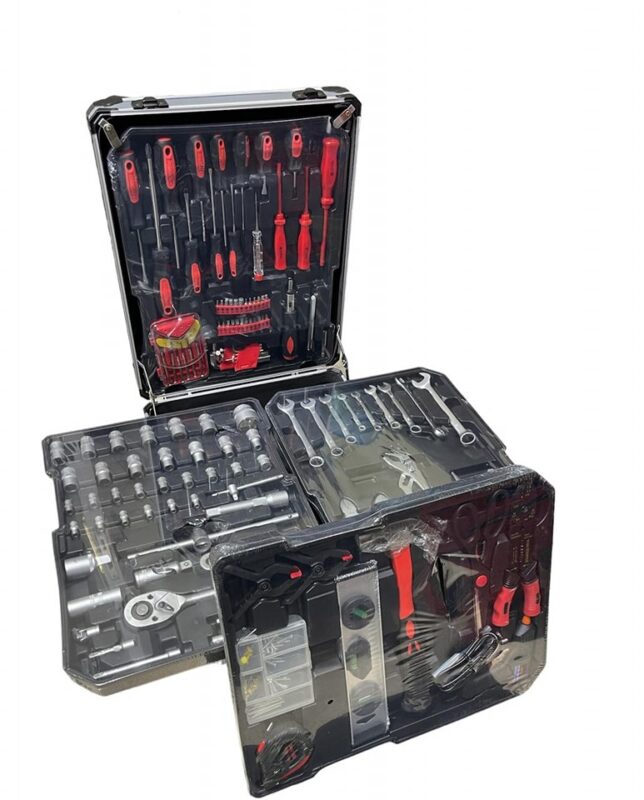 Cobra Aluminum Trolley Case Tool Set, Complete Tool Box Set with ...